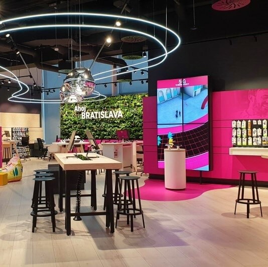 Slovak Telekom a.s., retailová sieť - Nextarchitekti